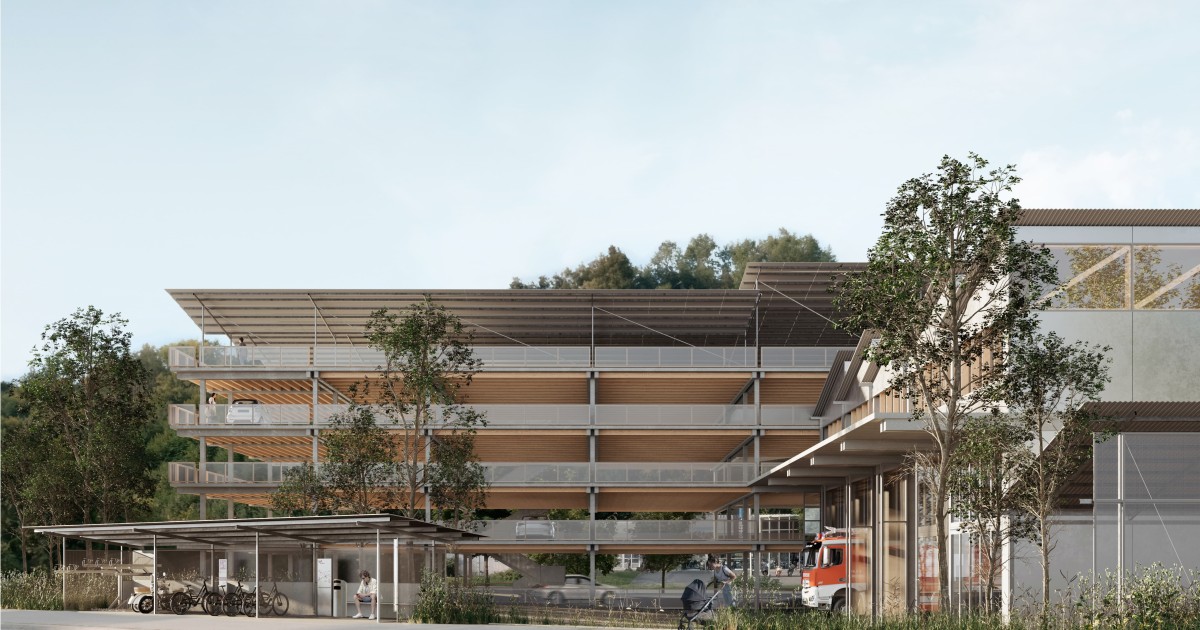 co-struct PLC - Competition for the fire station and P+R in Marly